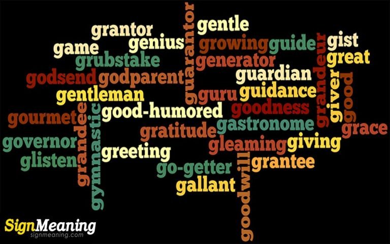 List of Positive Words That Start With G